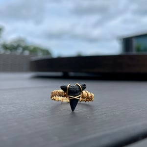 Shark Tooth Ring - Etsy