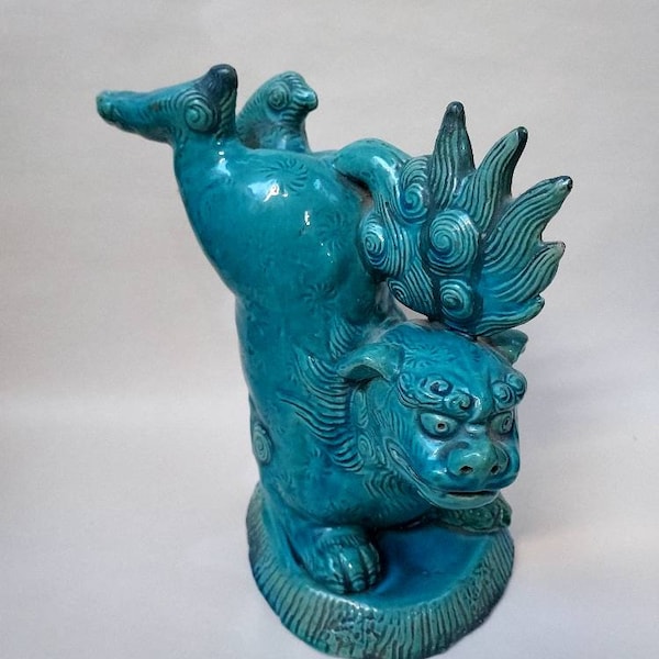Ceramic Foo Dog - Etsy