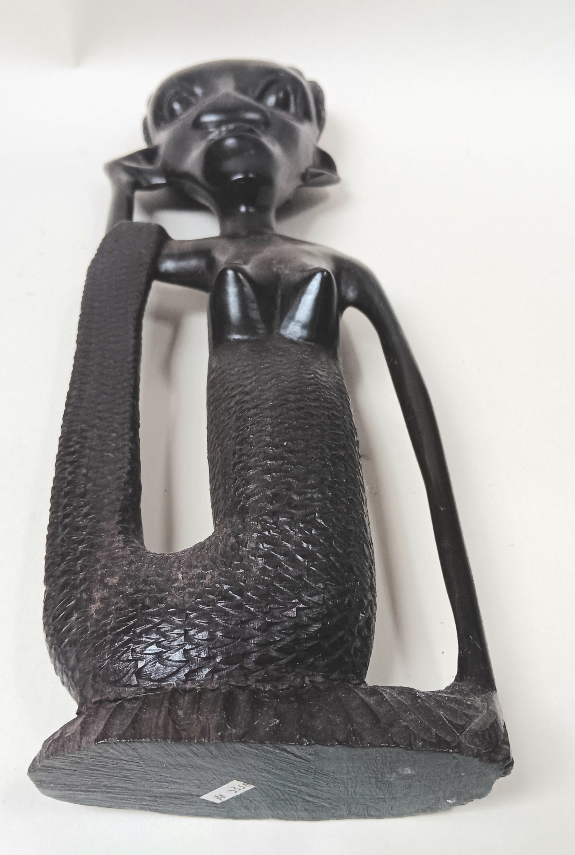 Wooden West African Hand Carved Mythical Mermaid Figure - Etsy