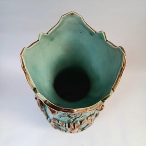 Antique French Art Nouveau 19th Century Nimy Les Mons Majolica Ceramic ...