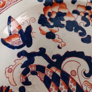 Antique Victorian Mason's Ironware Ceramic and Copper Warming Plate - Etsy