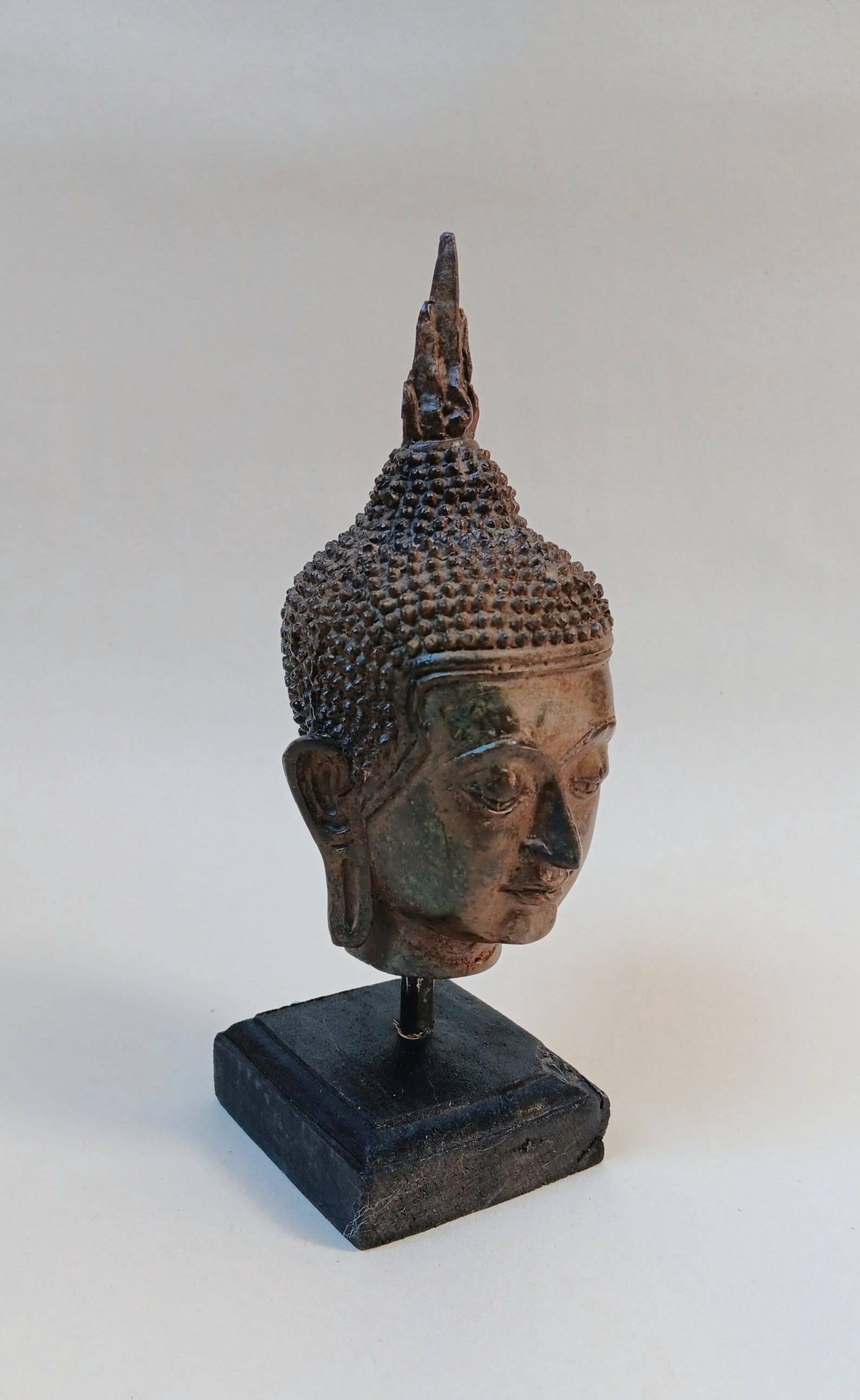 Sukhothai Style Mounted Buddha Head From Thailand - Etsy