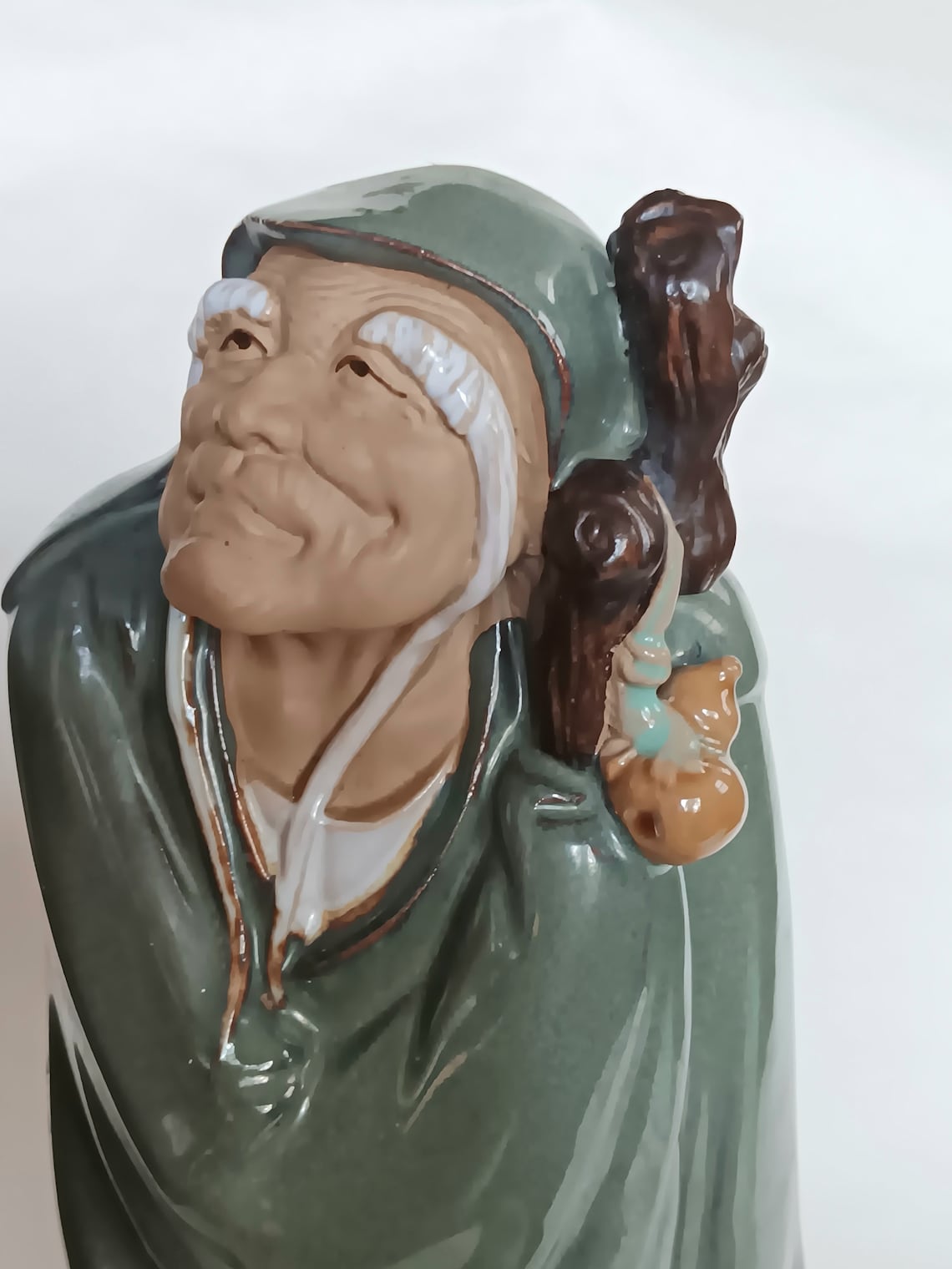 Chinese Shiwan Ceramic Mudman Figure of Shoulao - Etsy