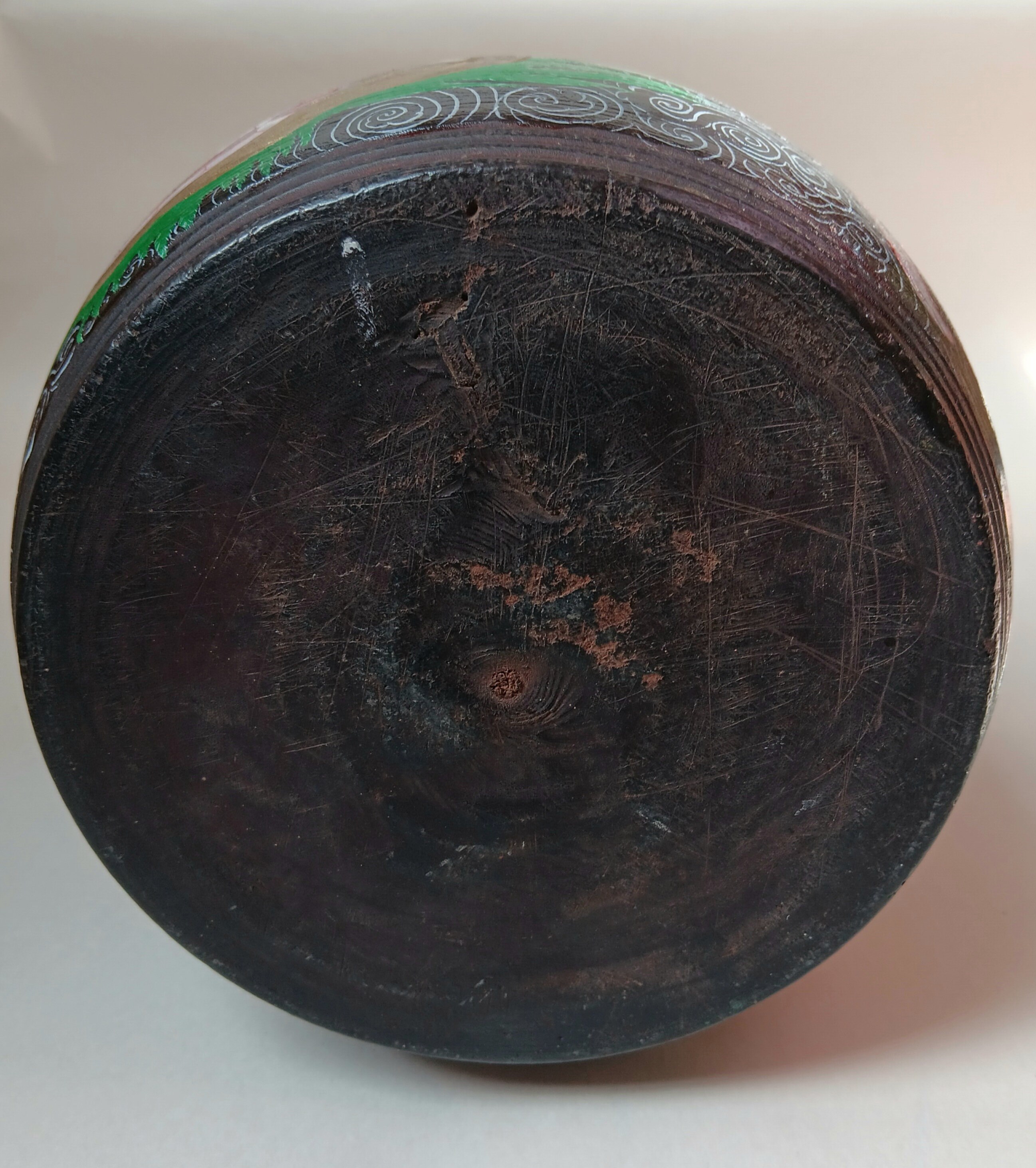 Nepalese Wooden Handpainted Yak Butter Churn - Etsy