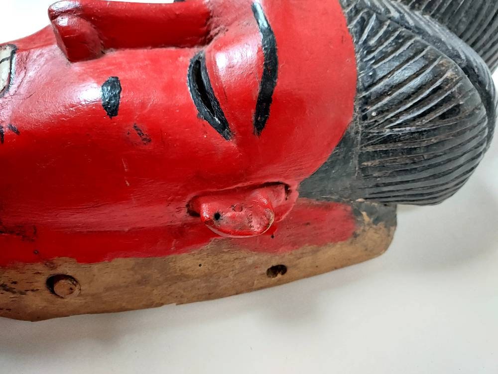 Wooden Baule Mbolo Ivory Coast Mask - Etsy