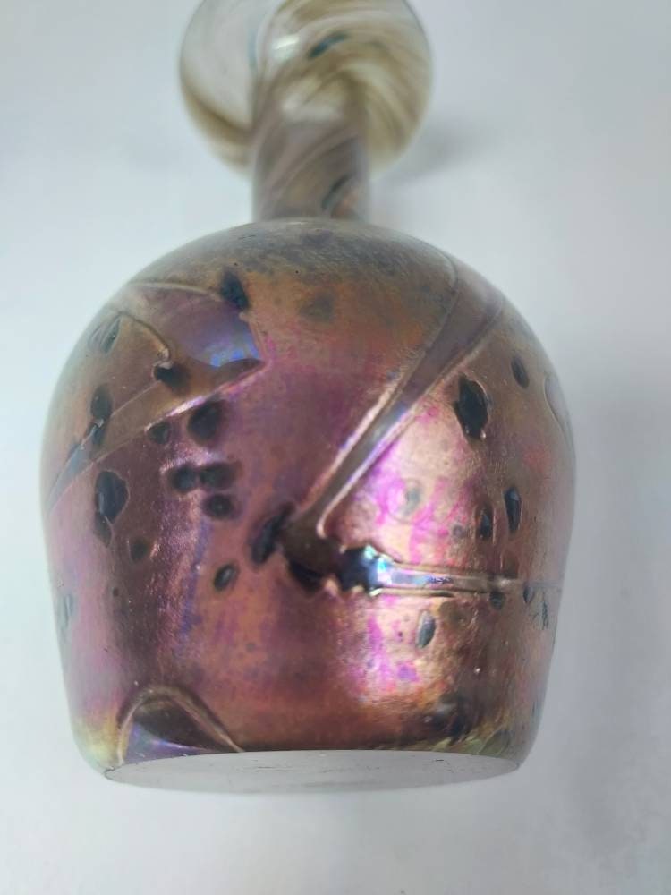 Mtarfa Maltese Marbled Glass Vase - Etsy