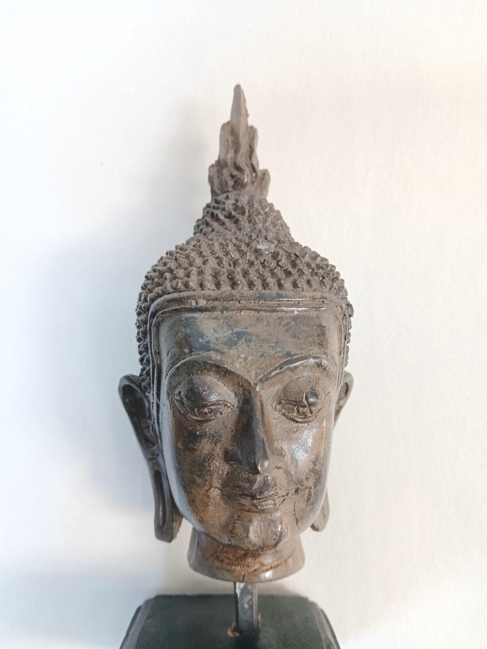 Sukhothai Style Mounted Buddha Head From Thailand - Etsy