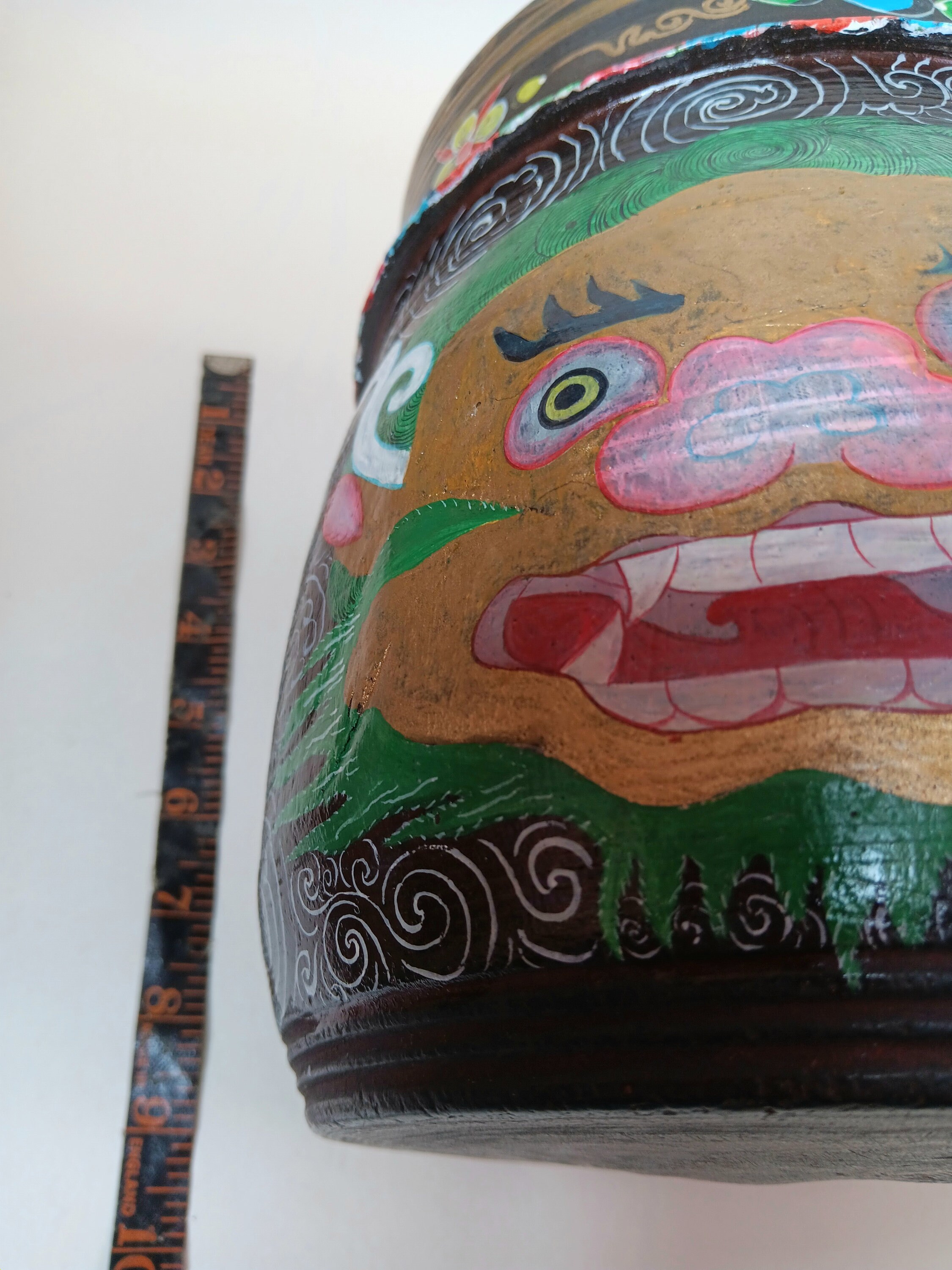 Nepalese Wooden Handpainted Yak Butter Churn - Etsy