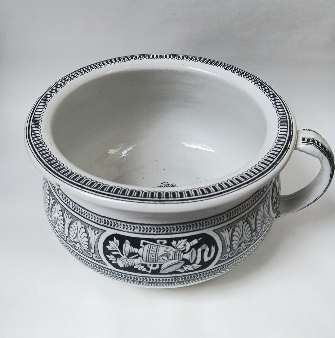 Antique Victorian Ceramic Chamber Pot - Etsy