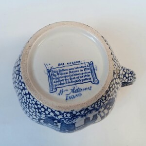 Antique English William Adams Ceramic Custard Pitcher - Etsy