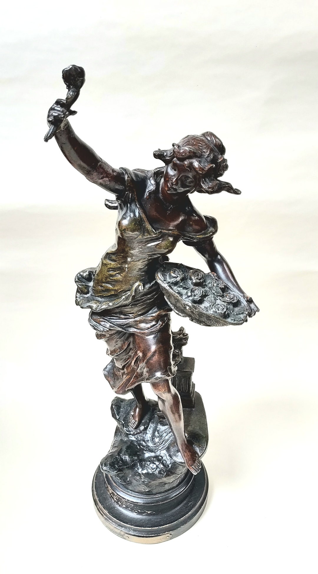 Geo Maxim Bronze Belle Epoque Sculpture of Dancing Girl - Etsy