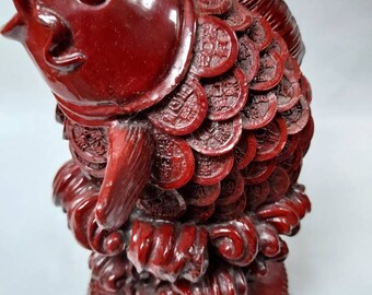 Red Fish Statue - Etsy