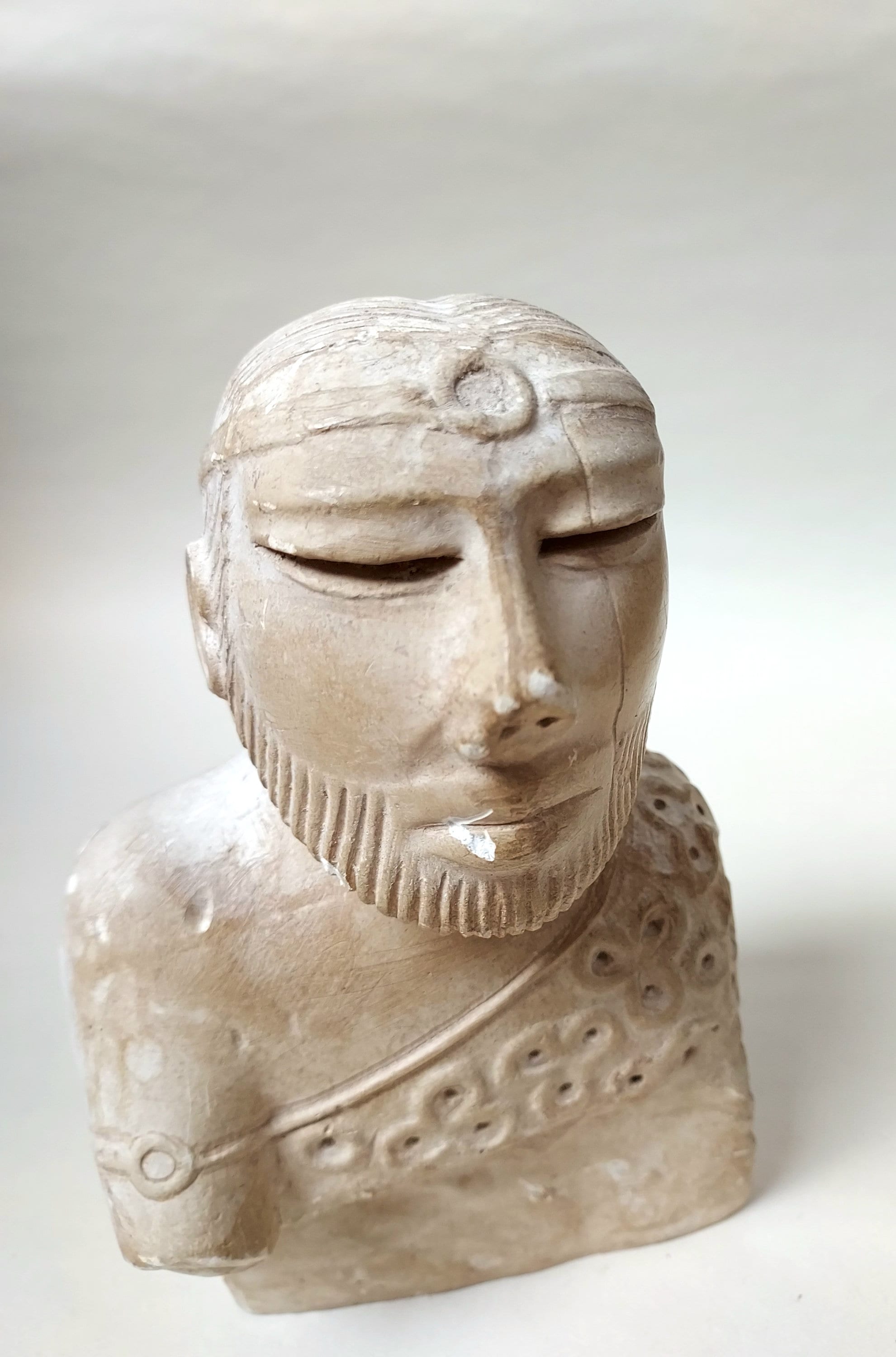 Priest King Statue From Harrapo Mohenjo-daro C.2500 BC - Etsy