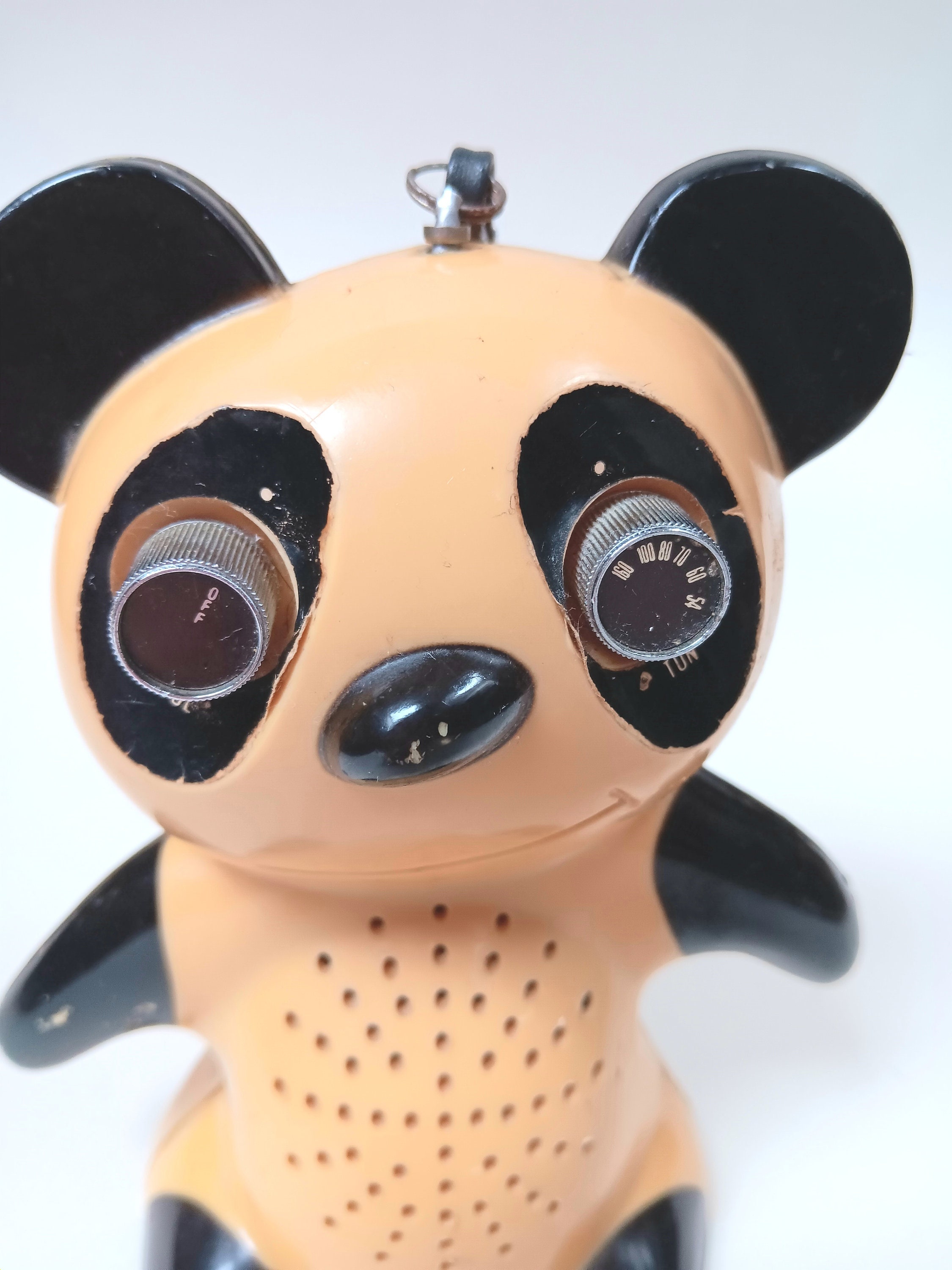 Vintage Sonix Panda Radio - Etsy