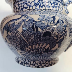 Antique English William Adams Ceramic Custard Pitcher - Etsy