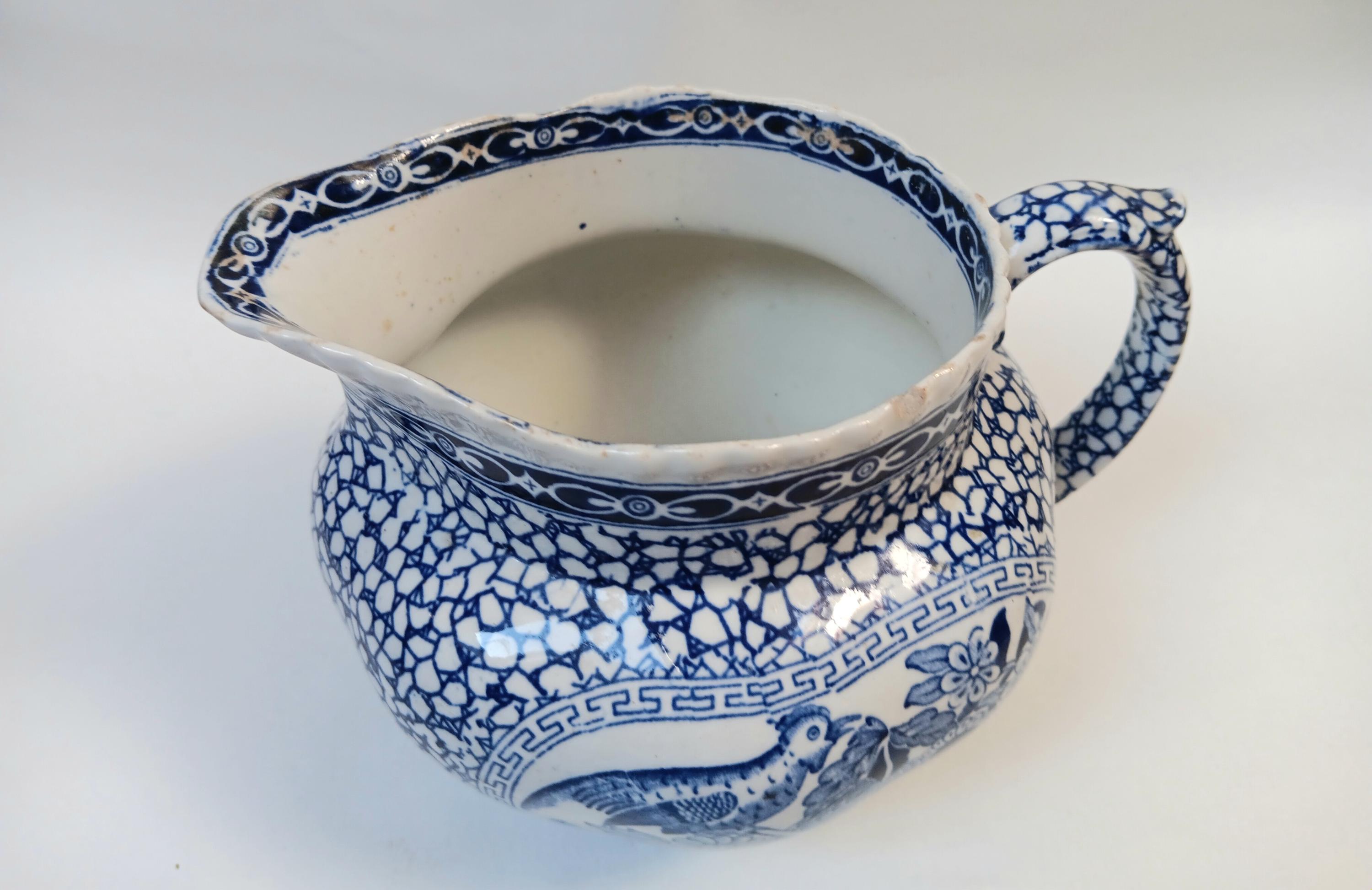 Antique English William Adams Ceramic Custard Pitcher - Etsy