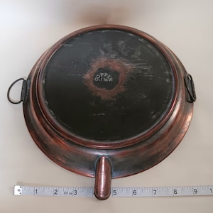 Antique Victorian Mason's Ironware Ceramic and Copper Warming Plate - Etsy