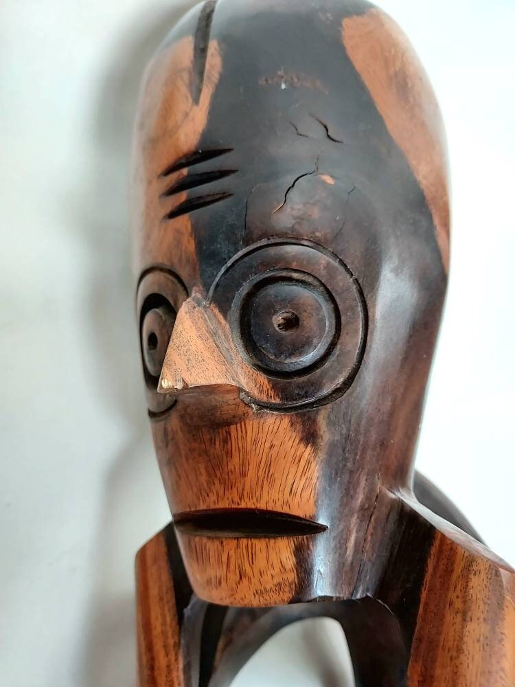 African Wooden Figure Carving - Etsy