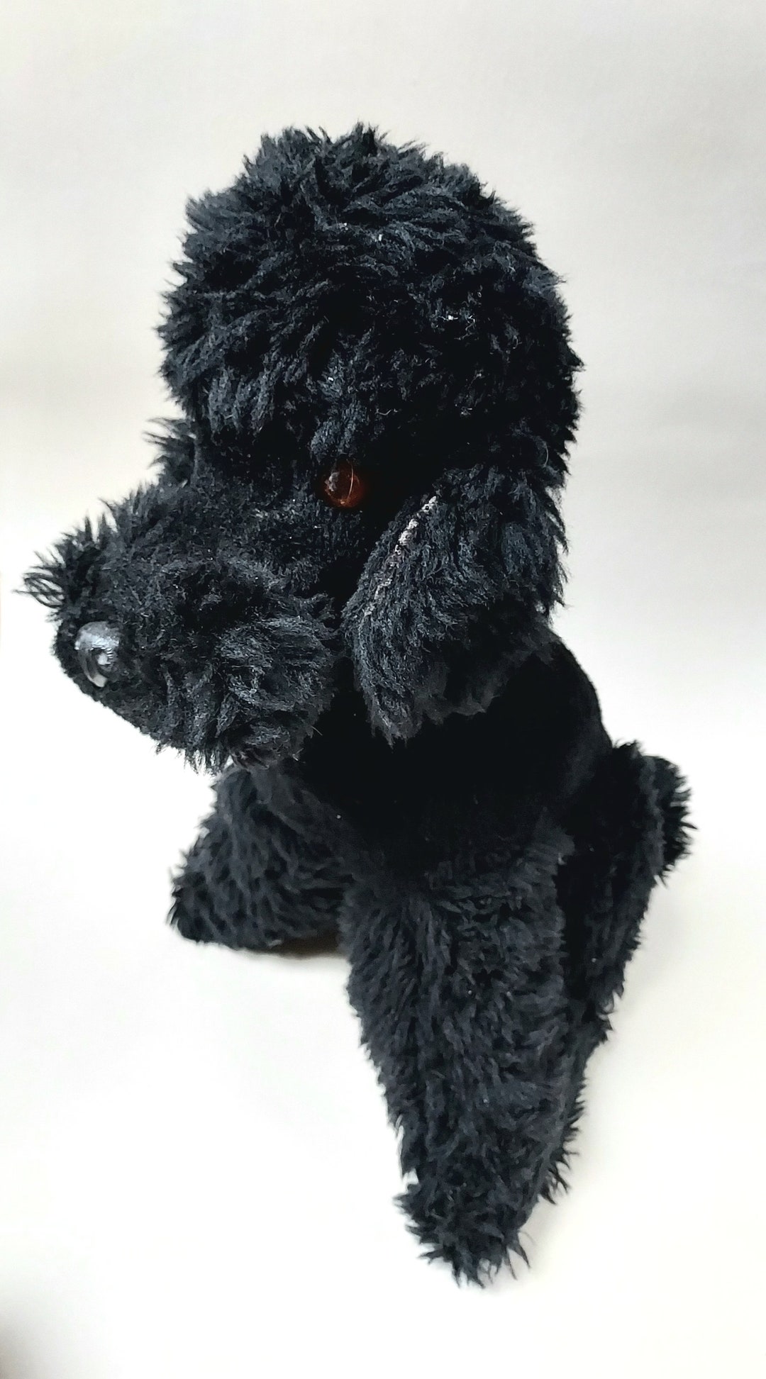 Vintage 1950s Large Chad Valley Dog Toy Plush Poodle - Etsy