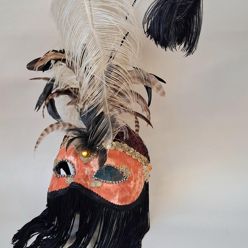 Colombina Venetian Mask - Etsy