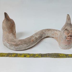 Tang Dynasty Fuxi and Nuwa Chinese Clay Two Headed Snake - Etsy