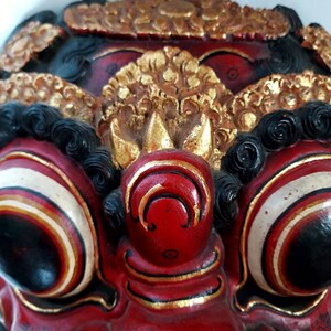 Large Indonesian Wooden Handmade Rangda Mask - Etsy