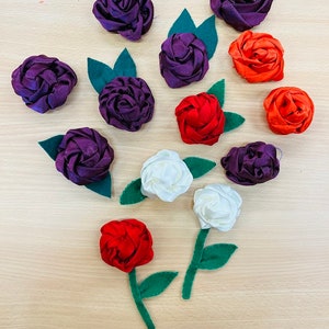 Fabric Flower Brooch - PDF Pattern - Etsy