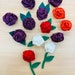 Fabric Flower Brooch - PDF Pattern - Etsy