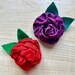 Fabric Flower Brooch - PDF Pattern - Etsy