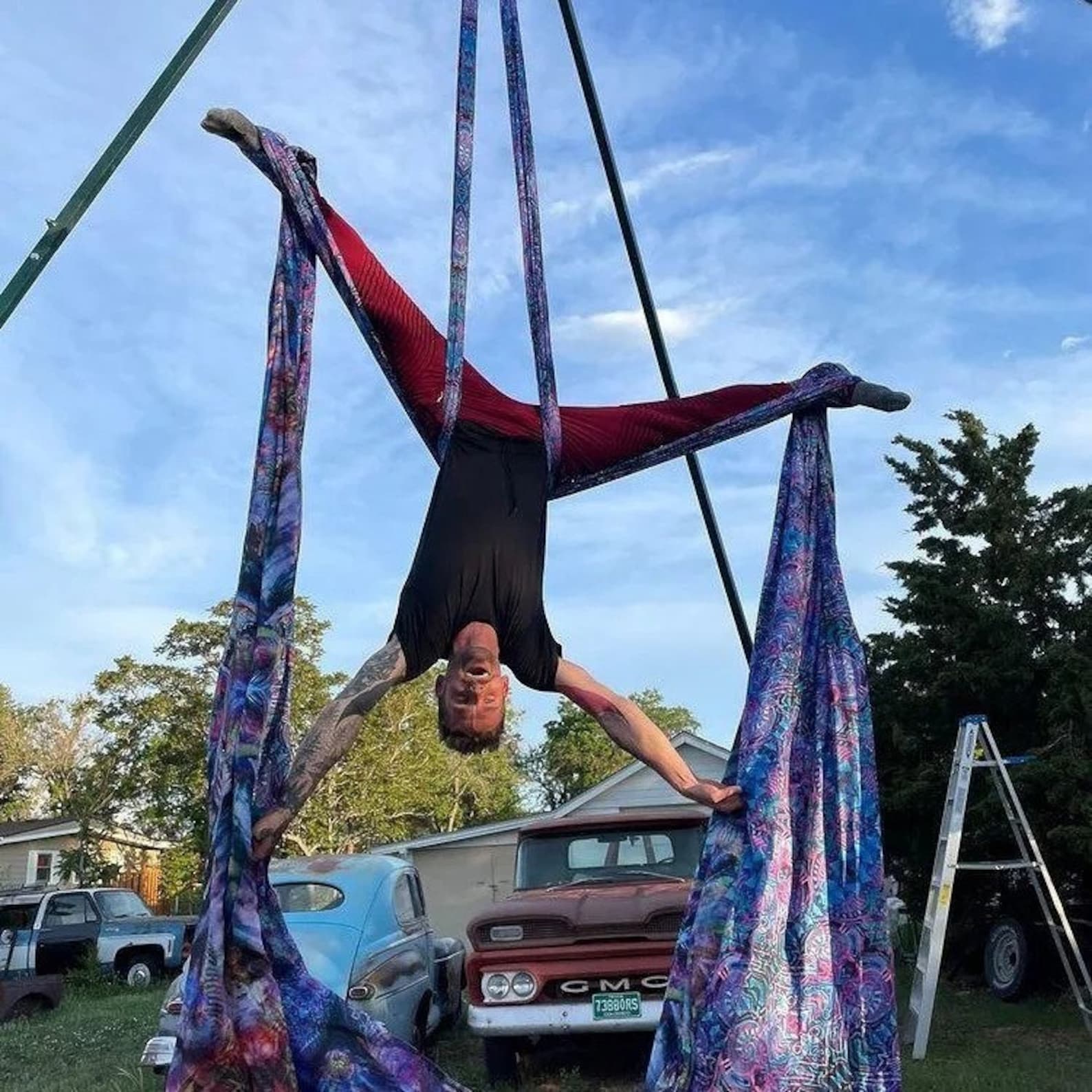 Aerial Quad Rig 20ft Free Shipping adjustable Rig - Etsy