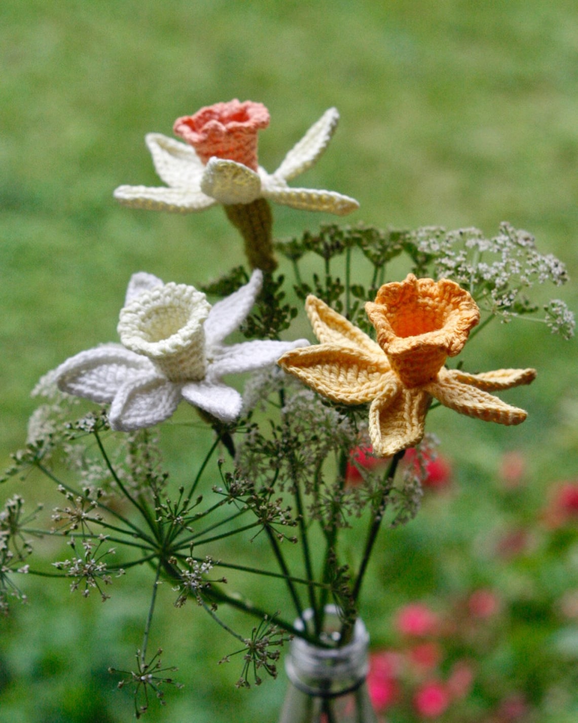 Daffodils Crochet Pattern - Etsy