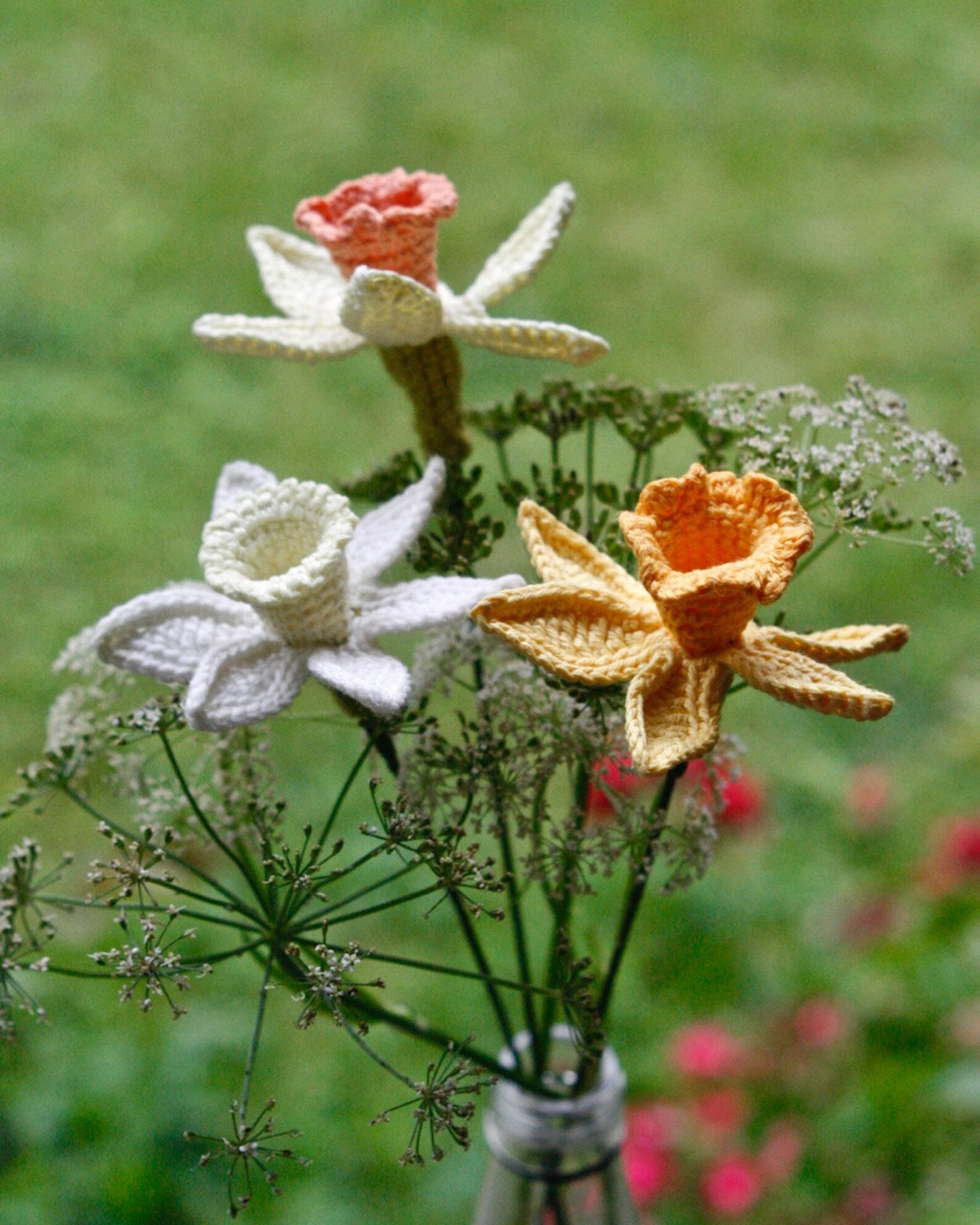 Daffodils Crochet Pattern - Etsy