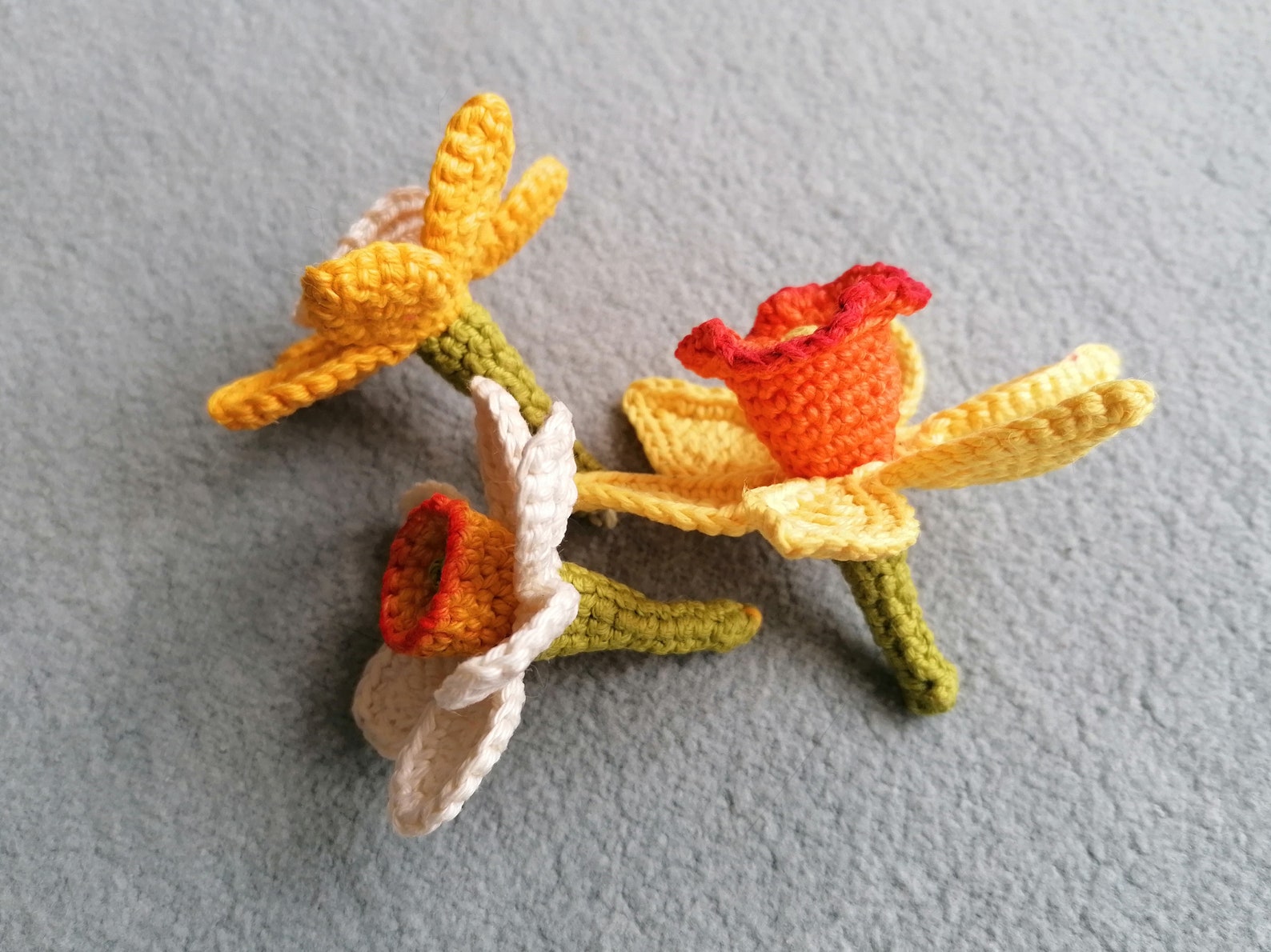 Daffodils Crochet Pattern - Etsy