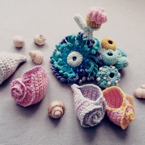 Small Crochet Shell - PDF PATTERN - Etsy