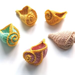 Small Crochet Shell - PDF PATTERN - Etsy