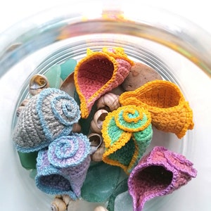 Small Crochet Shell - PDF PATTERN - Etsy
