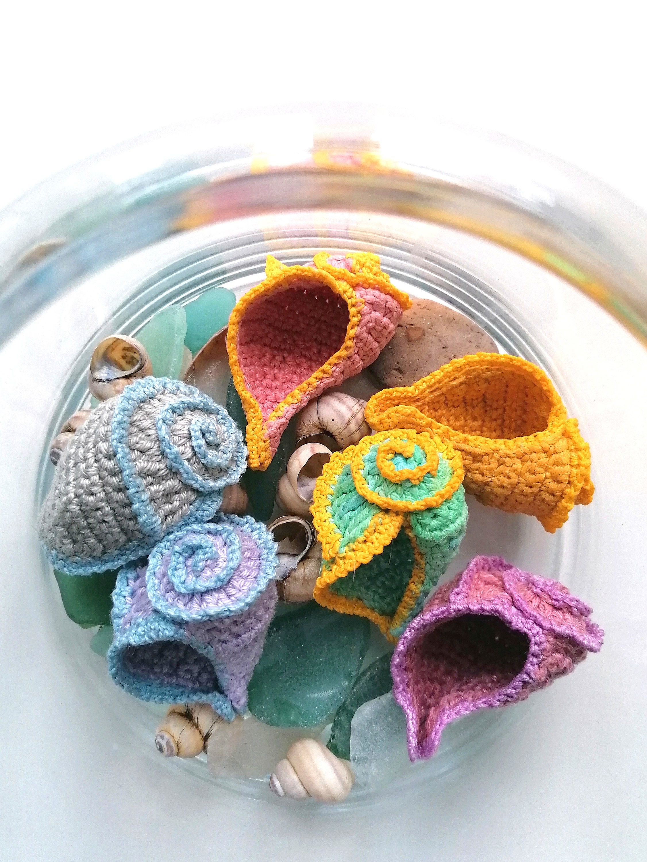 Small Crochet Shell PDF PATTERN - Etsy UK
