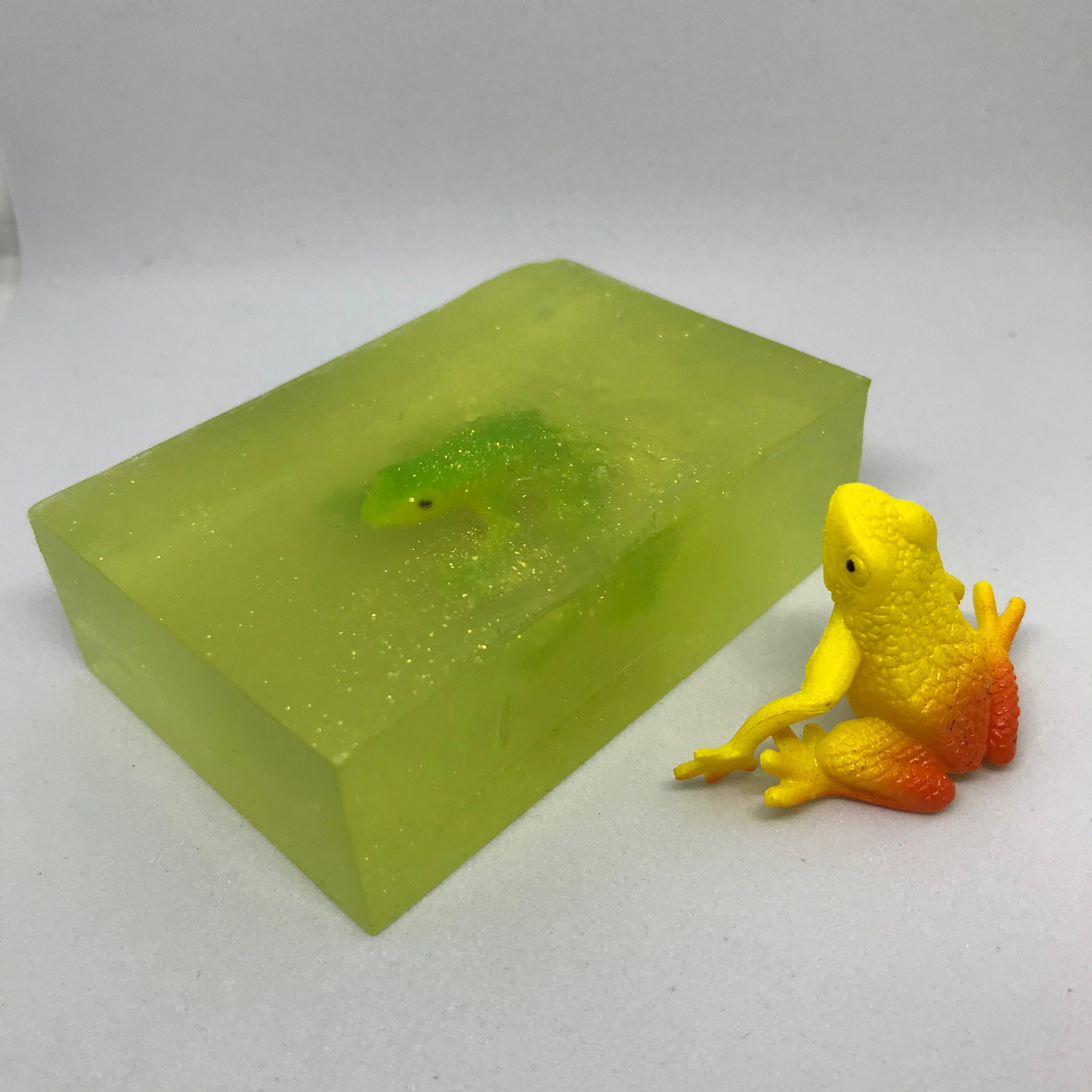 Flashy Frog Soap Toy Soap Hand Washing Bath Time Fun | Etsy UK