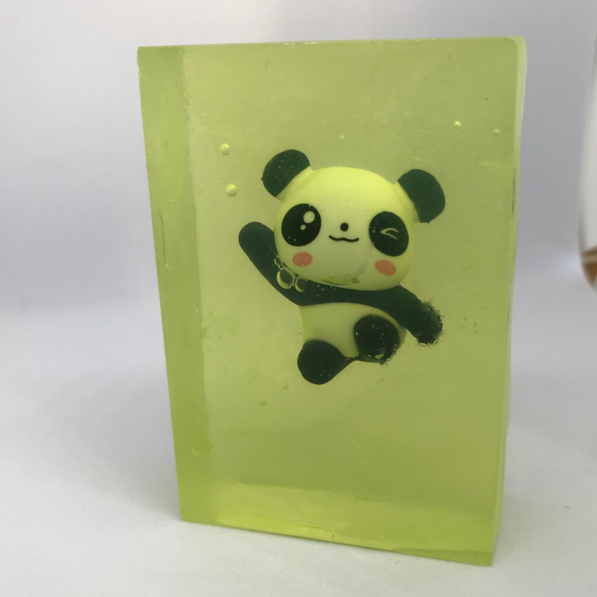 Cute Panda Soap, toy soap, hand washing, bath time fun, homemade soap ...