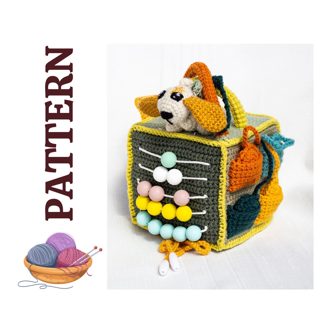 Crochet Activity Cube Pattern - Etsy
