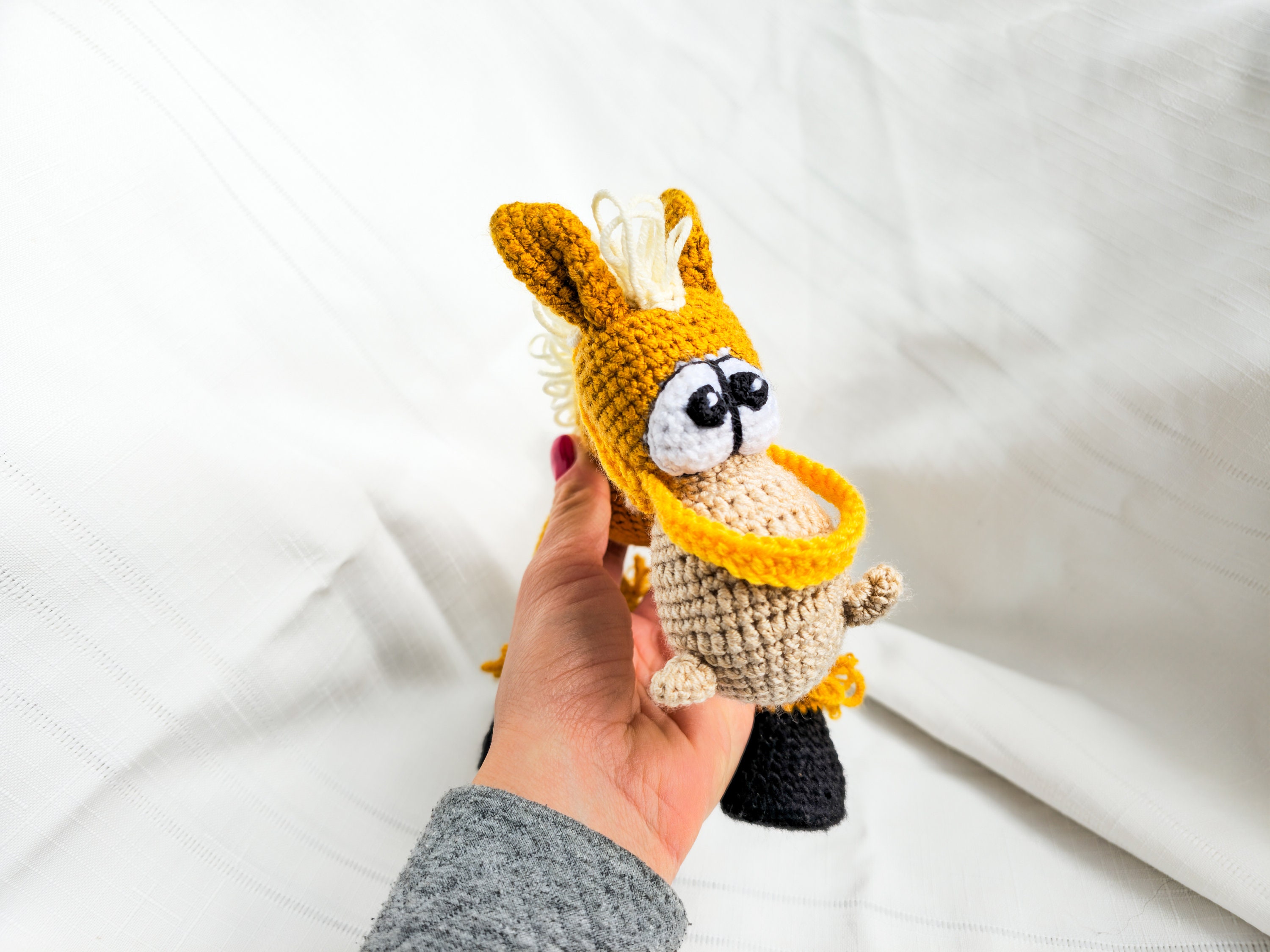 Crochet Horse Toy for Children, Baby Amigurumi Pony, Stuffed Mustang - Etsy