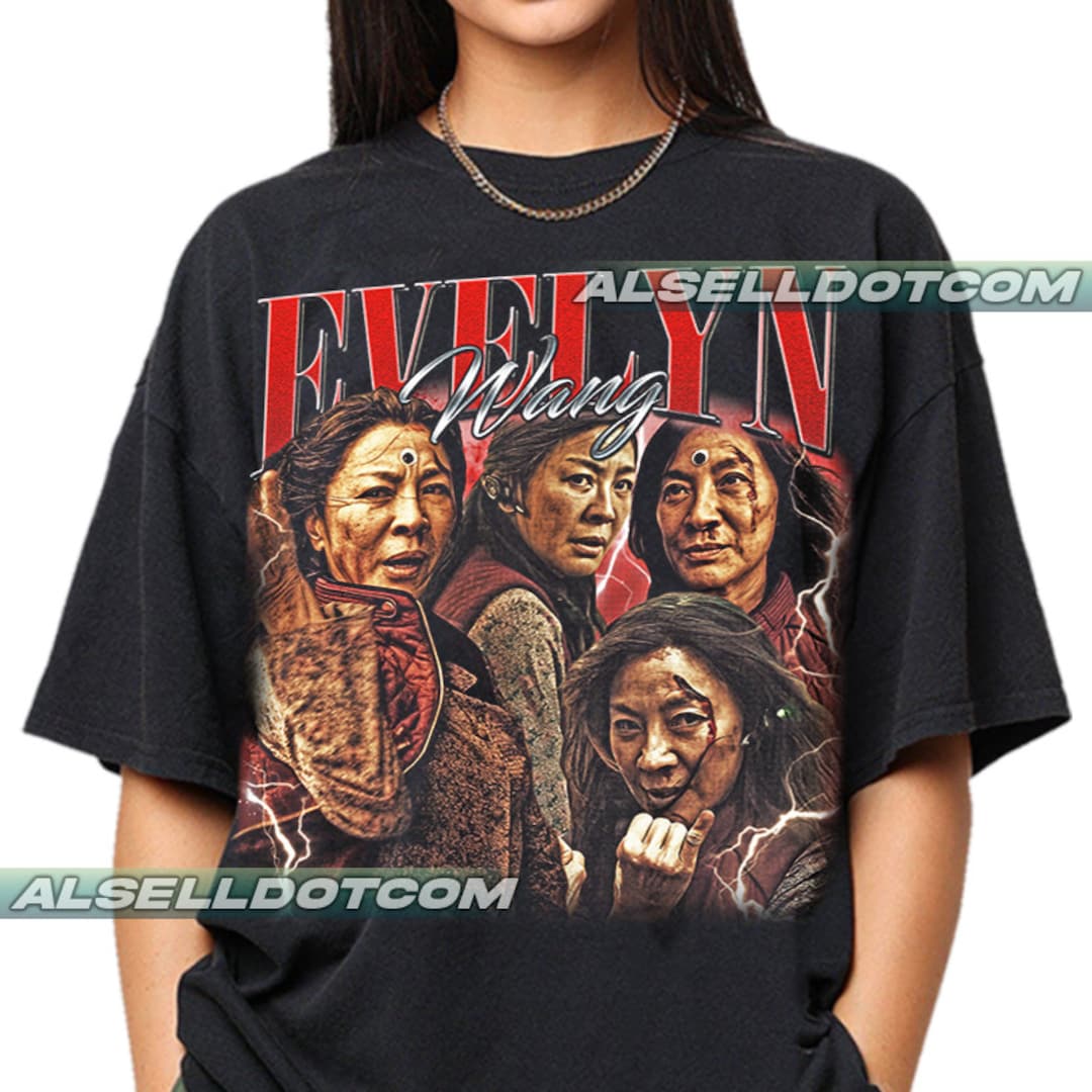 Limited Evelyn Wang Vintage T-shirt Gift for Women and Man - Etsy