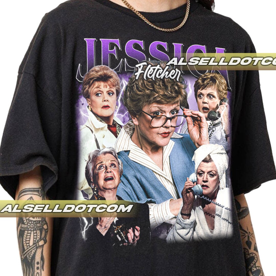 Limited Jessica Fletcher Vintage Shirt Gift for Woman Anda Man - Etsy