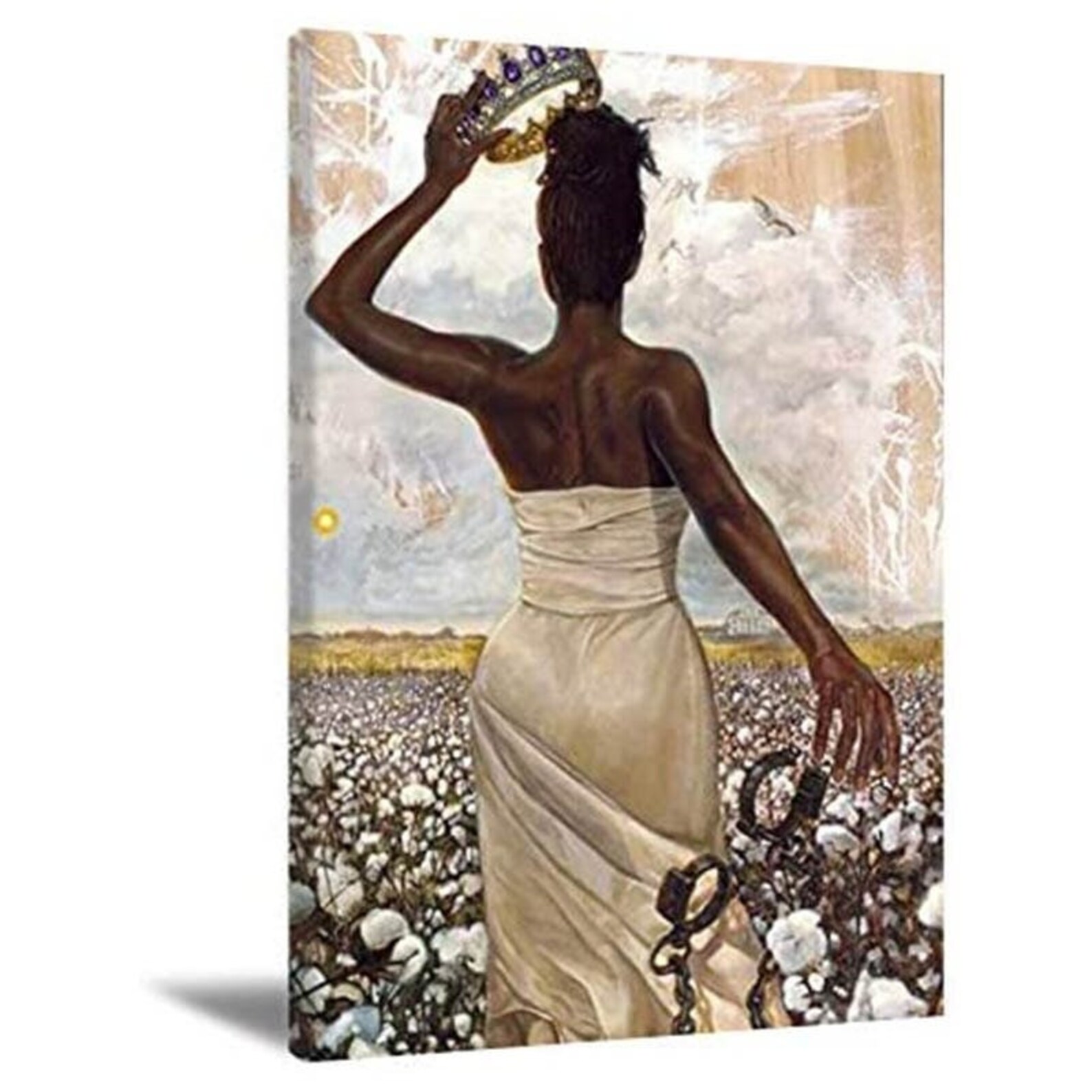 Black Queen Canvas Wall Art Freed African Woman Wall Poster | Etsy