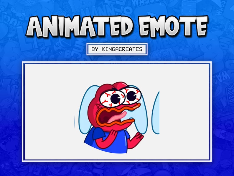 ANIMIERTE EMOTE Pepe Aaa Rage Peepo für Twitch und Discord - Etsy.de
