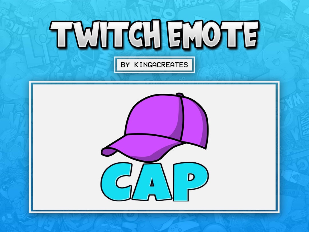 Cap Emote for Twitch and Discord ! (and More) - Etsy Canada