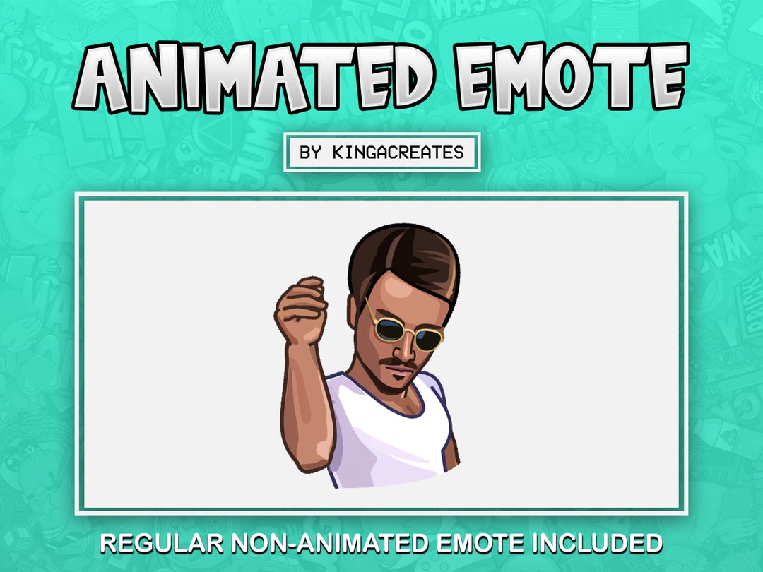 ANIMATED EMOTE Meme Salt Bae Love for Twitch and Discord ! ( Regular ...