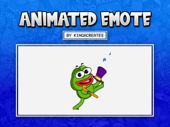 ANIMATED EMOTE Pepe Dance Peepo for Twitch and Discord and - Etsy Finland