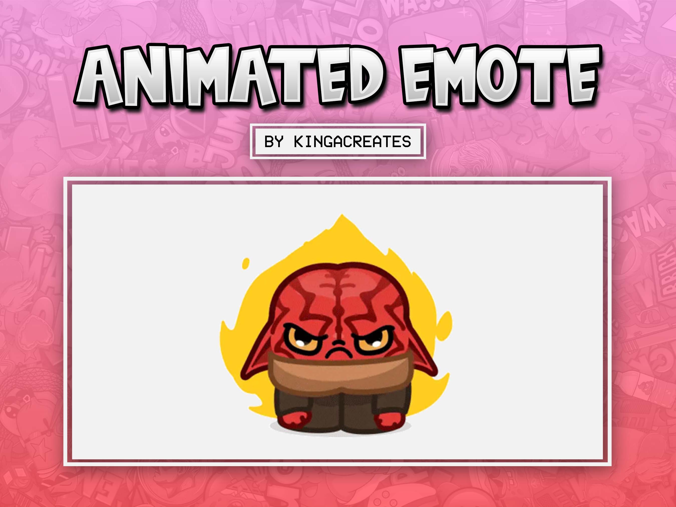 ANIMATED EMOTE Yoda Rage Mad Meme for Twitch and Discord ! (and More ...