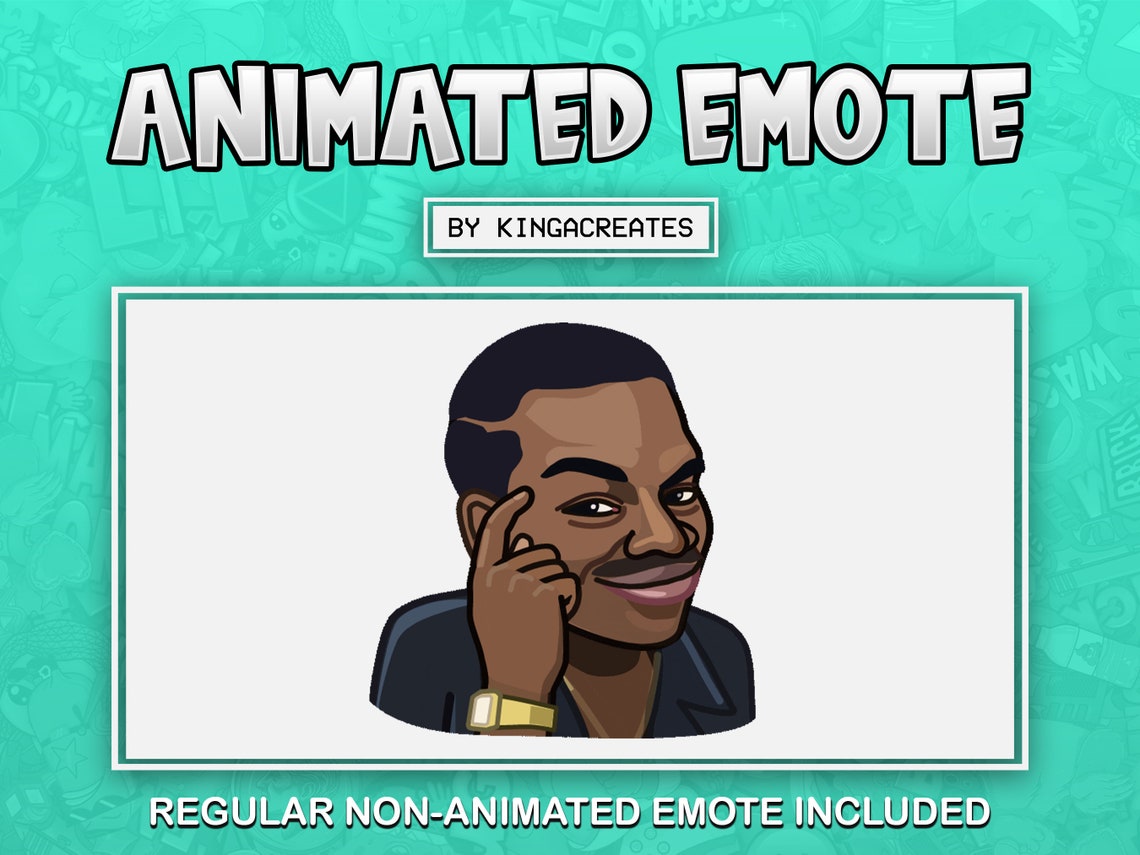 ANIMATED EMOTE Meme Think for Twitch and Discord ! ( Regular Emote ...